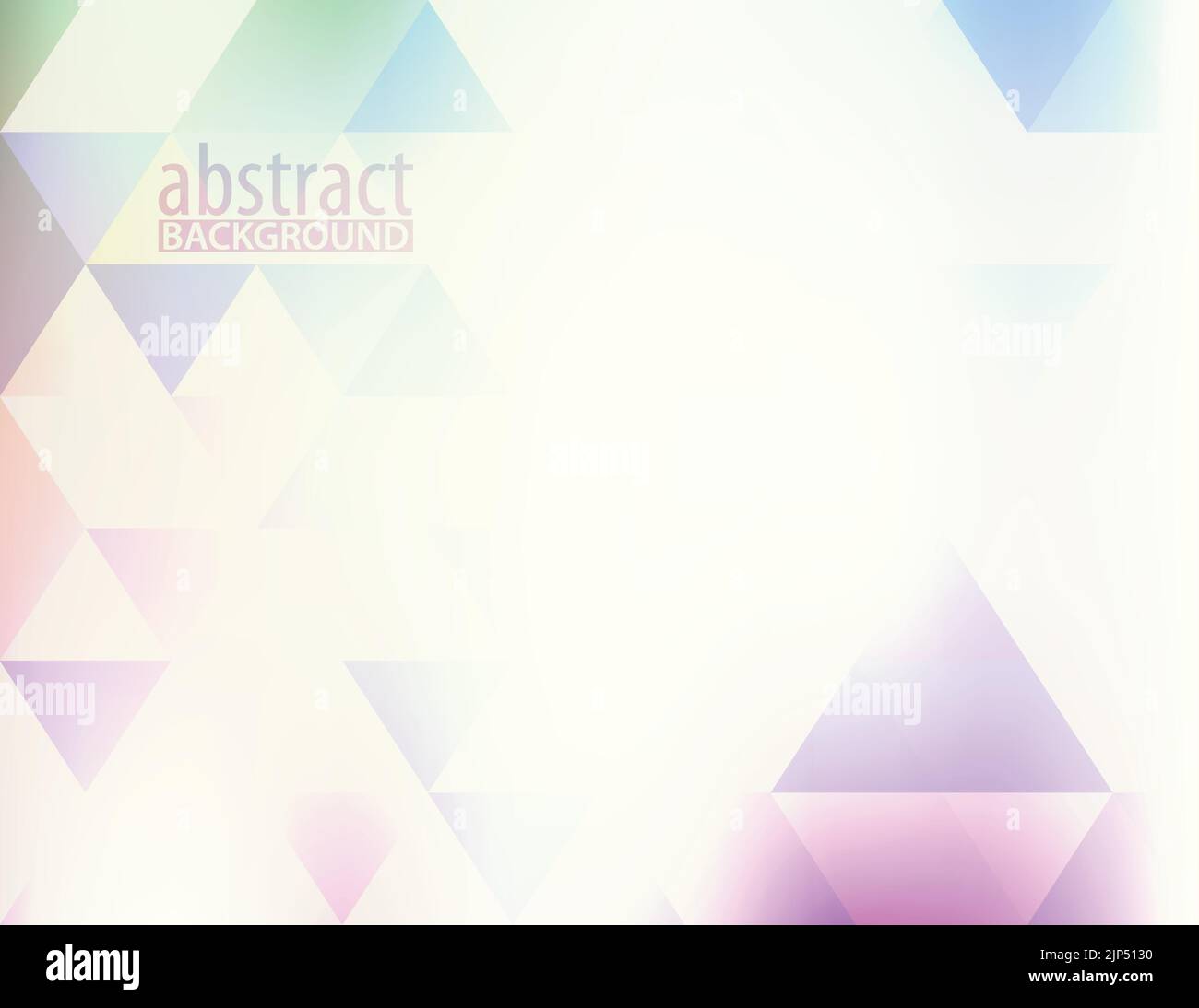 Simple light violet background with transparent triangles. Horizontal ...