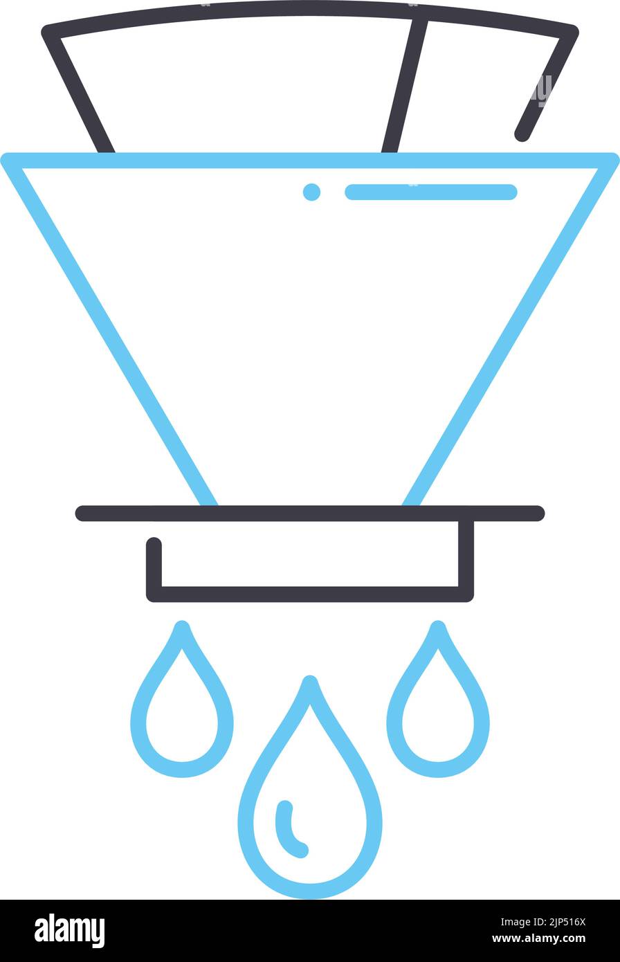 Coffee drip packaging Stock Vector Images - Alamy