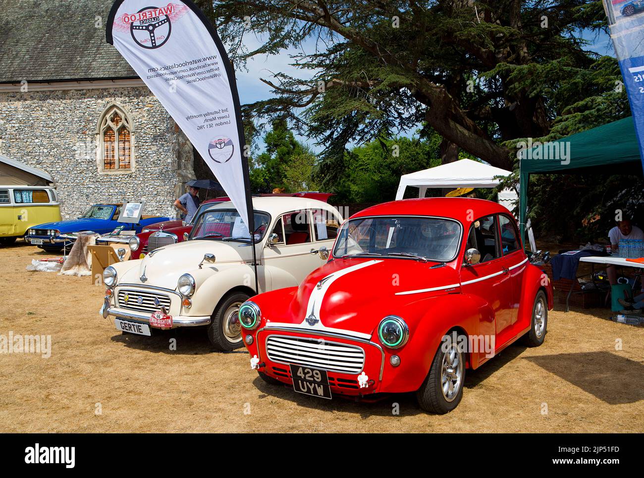 1960s Morris Minors at the "Patina" car show, (a Festival of the ...