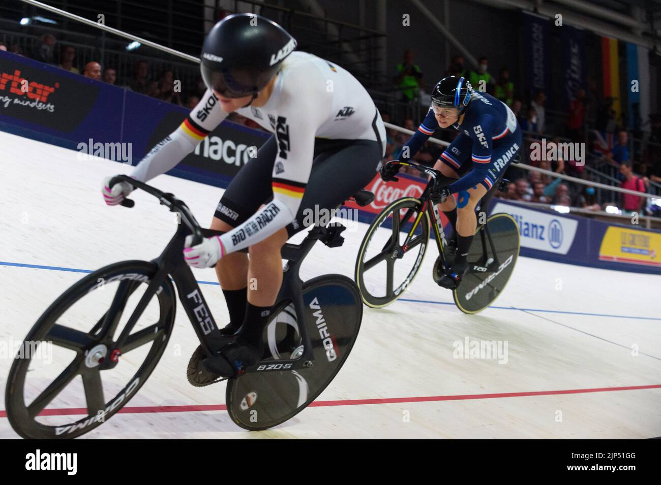 Munich, Germany. 15th Aug, 2022. Cycling/Track: European Championship ...