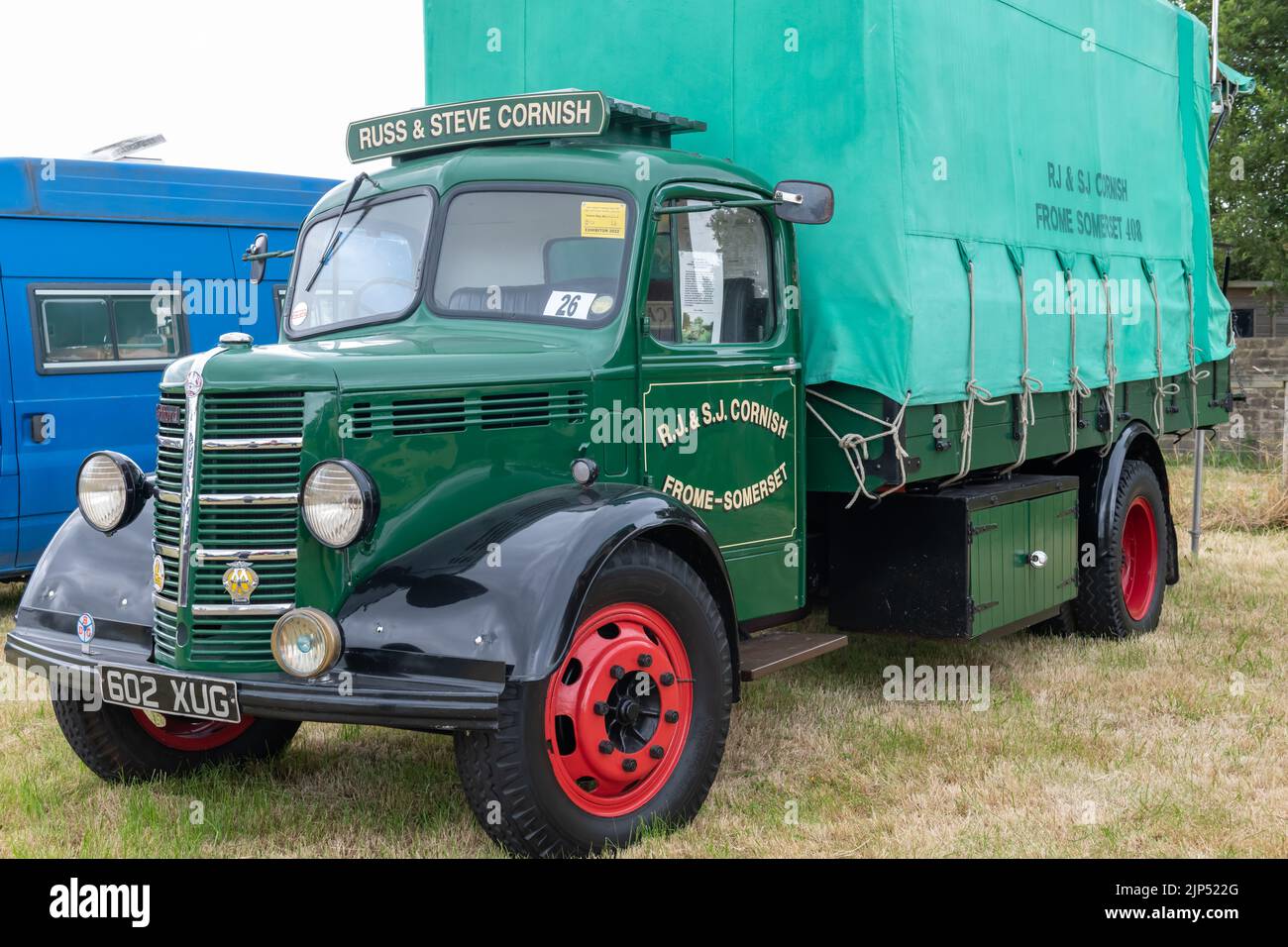 West Bay.Dorset.United Kingdom.June 12th 2022.A Bedford OLBC lorry from ...
