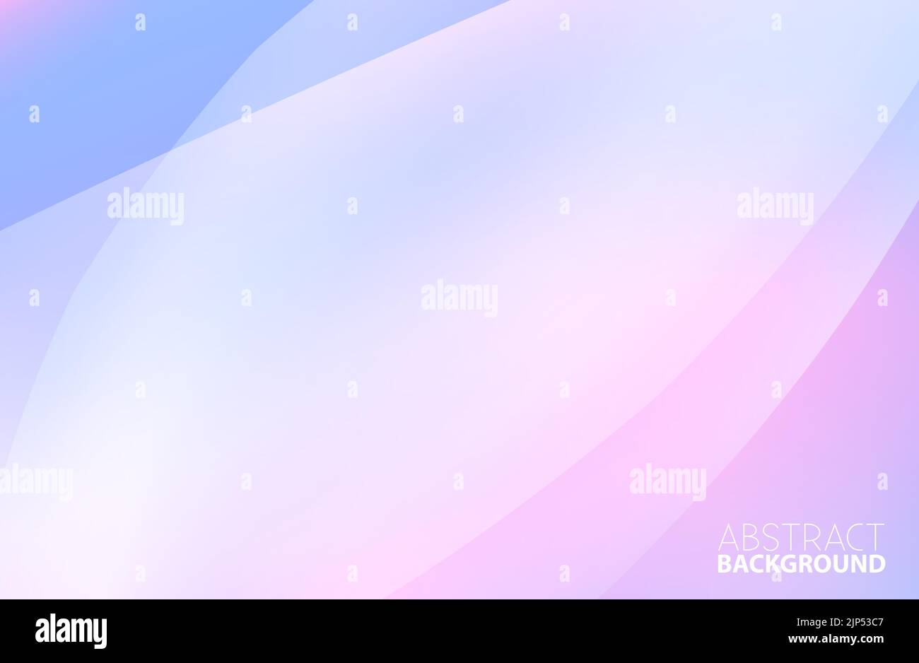 Abstract very light violet and blue background with translucent rounded shapes. Vector graphic ...