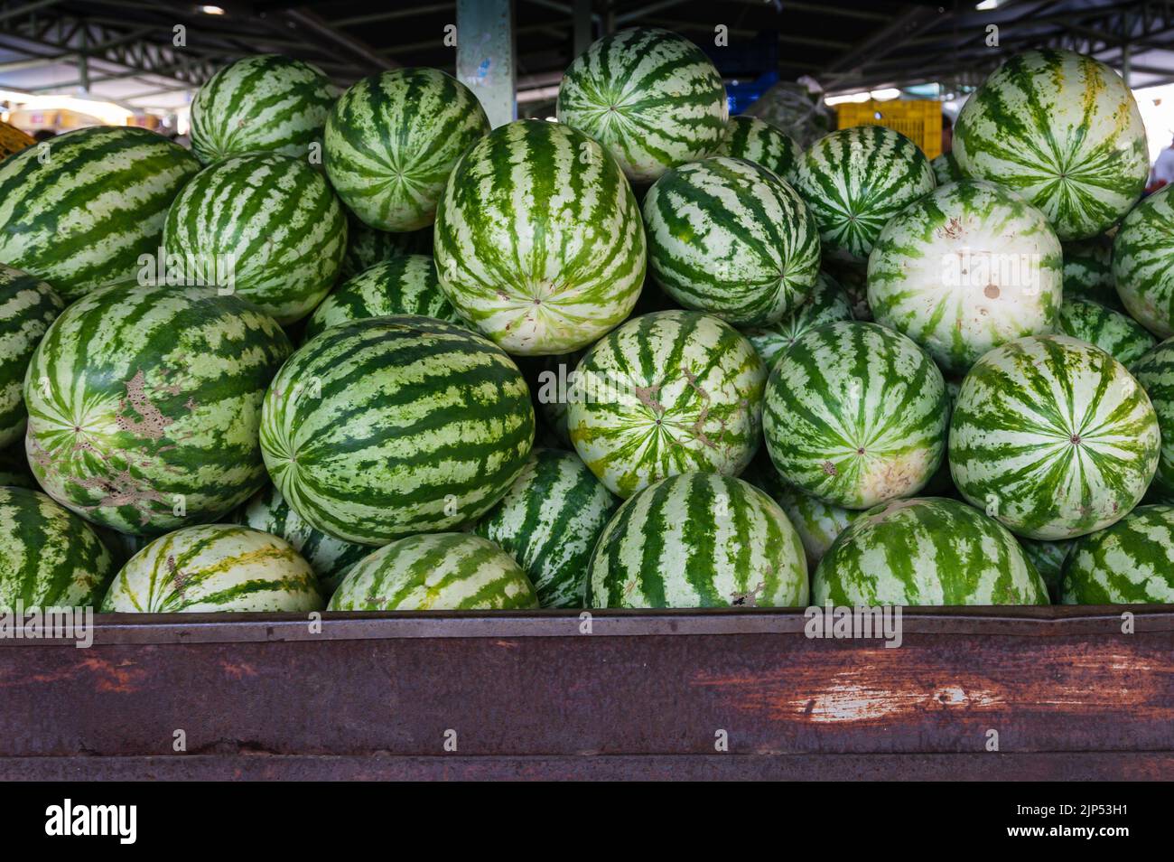 Pile watermelons hi-res stock photography and images - Alamy