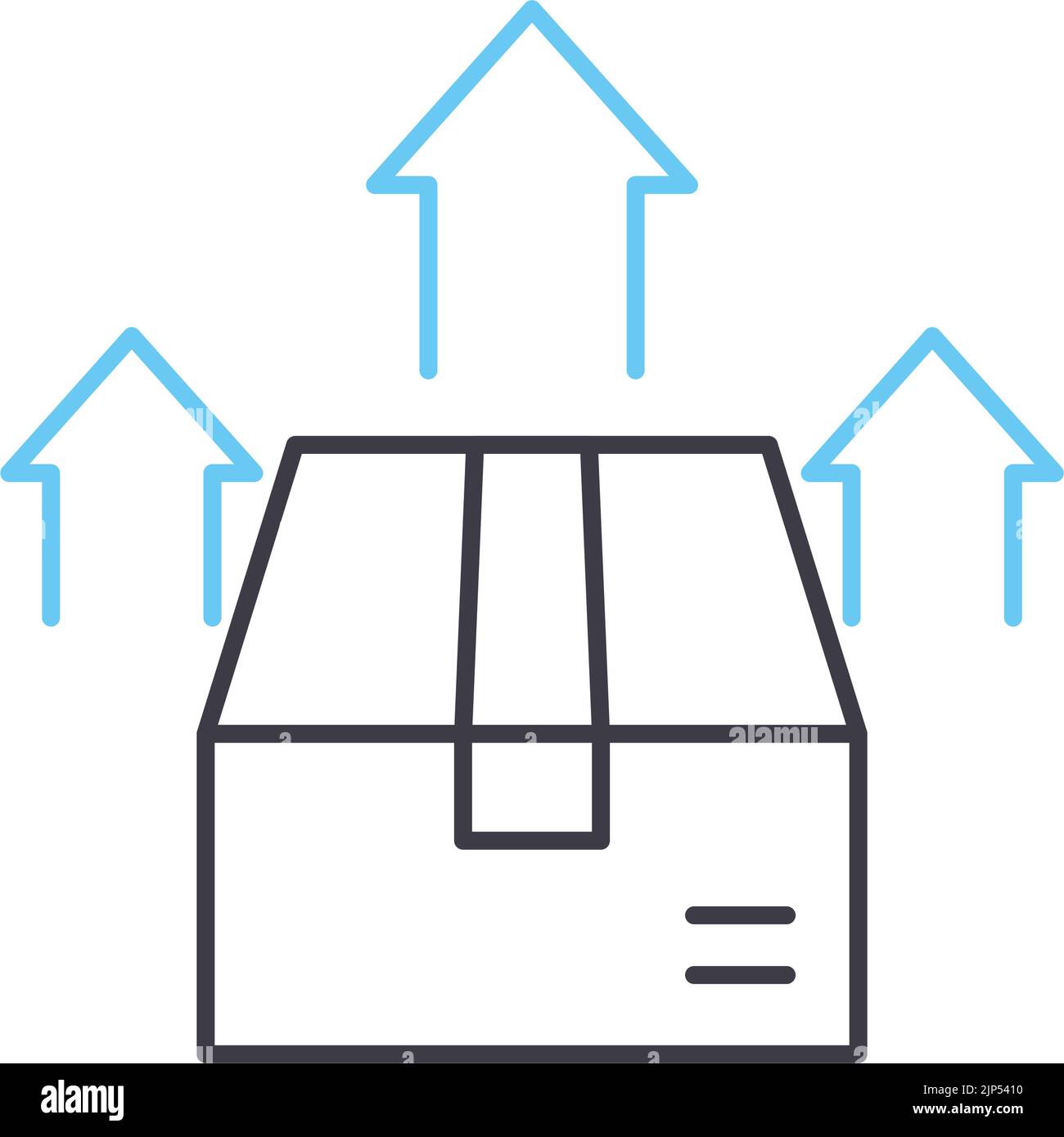 delivery tracking line icon, outline symbol, vector illustration ... delivery tracking line icon, outline symbol, vector illustration ...