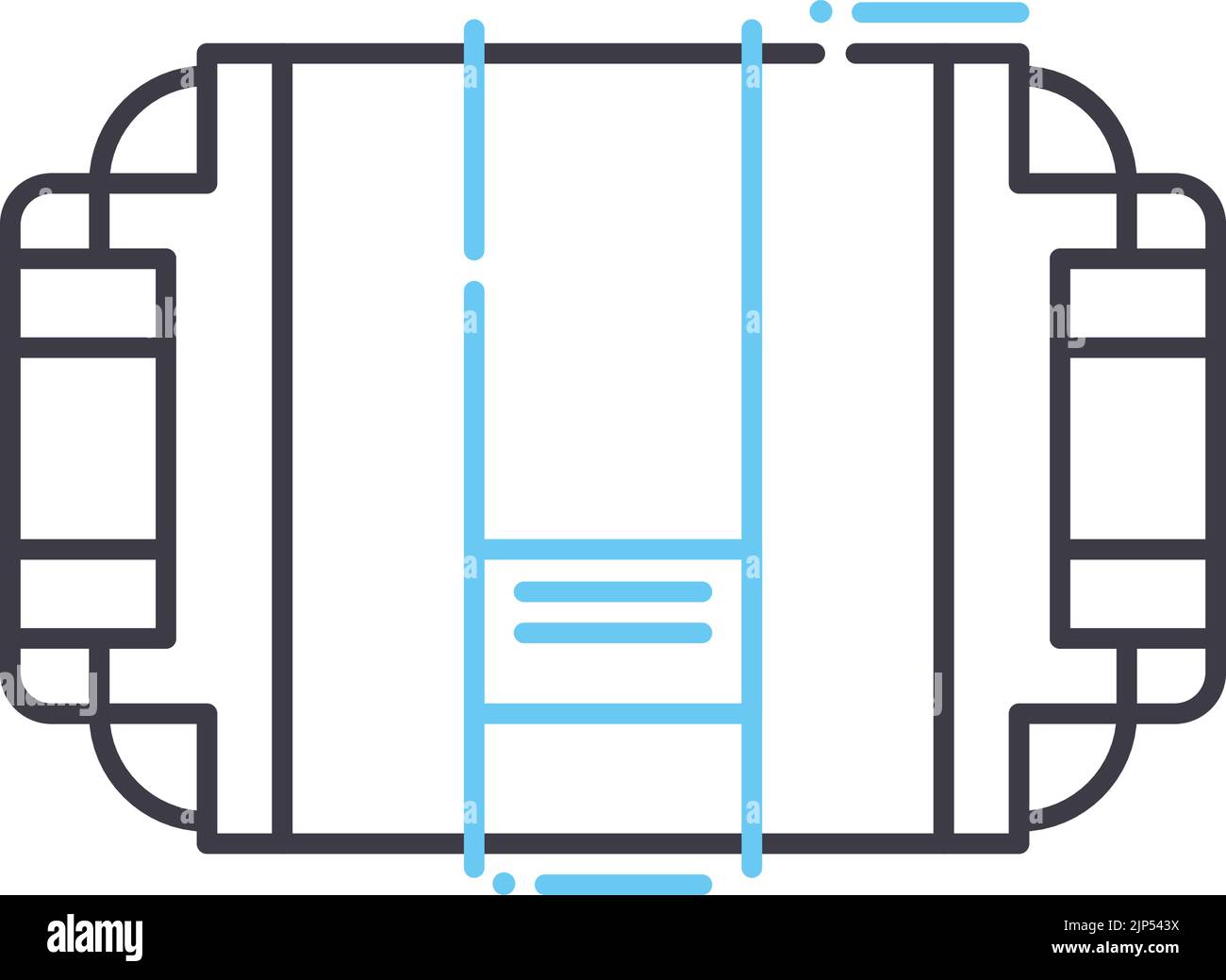 case line icon, outline symbol, vector illustration, concept sign Stock ...