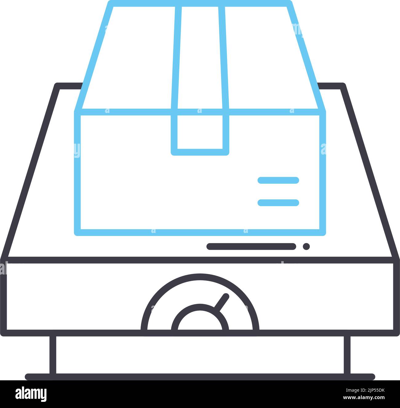 Truck cargo icon outline Stock Vector Images - Alamy