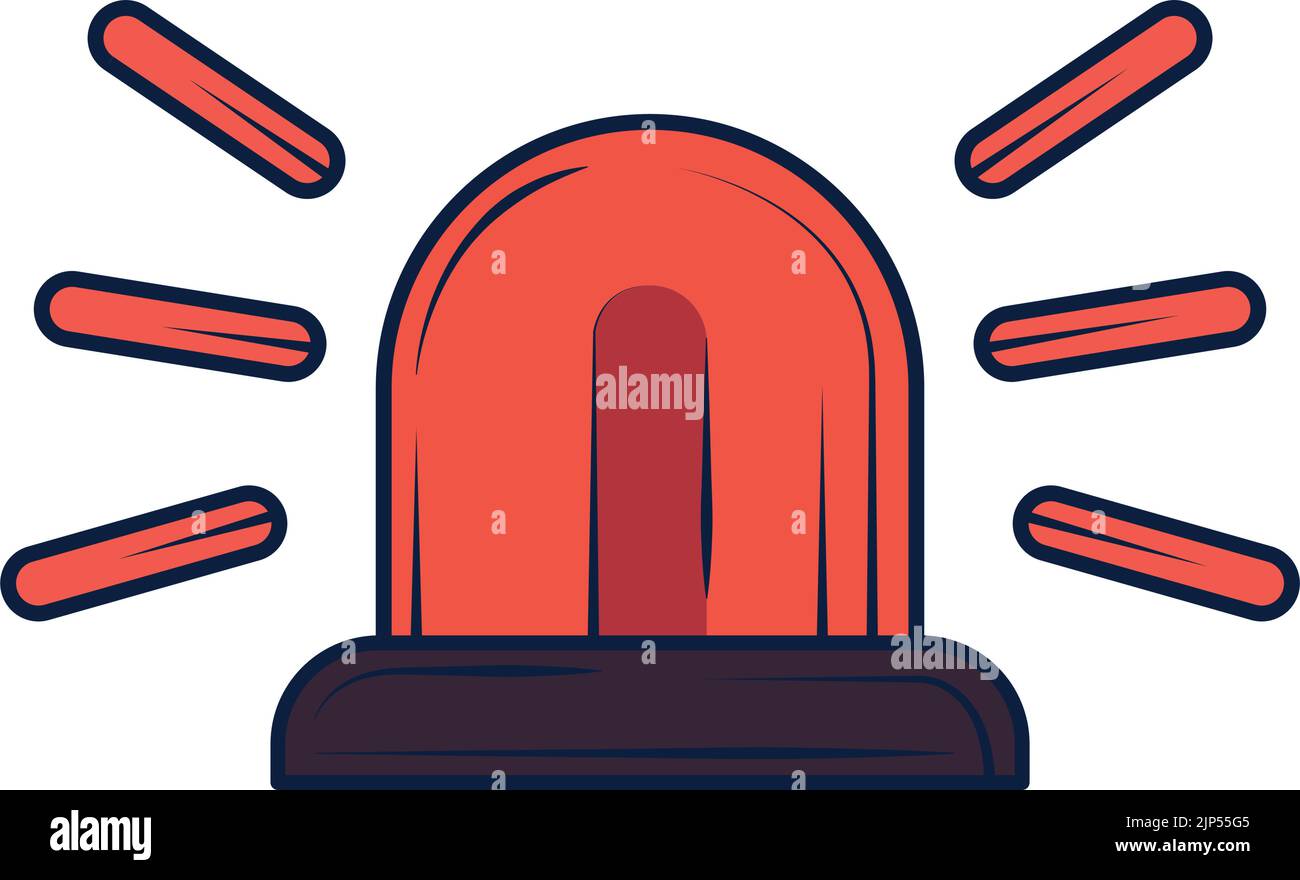 emergency siren alert Stock Vector Image & Art - Alamy