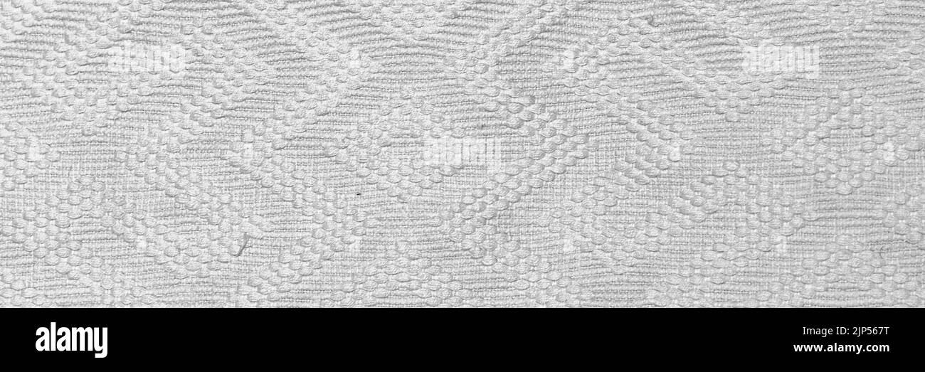 Textile background with white tablecloth. Texture of ancient linen ...