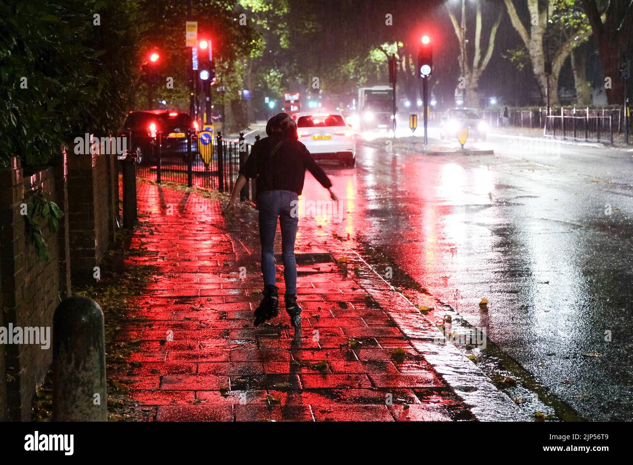 Turnpike Lane, London, UK. 15th Aug 2022. UK Weather: drought in the UK ...