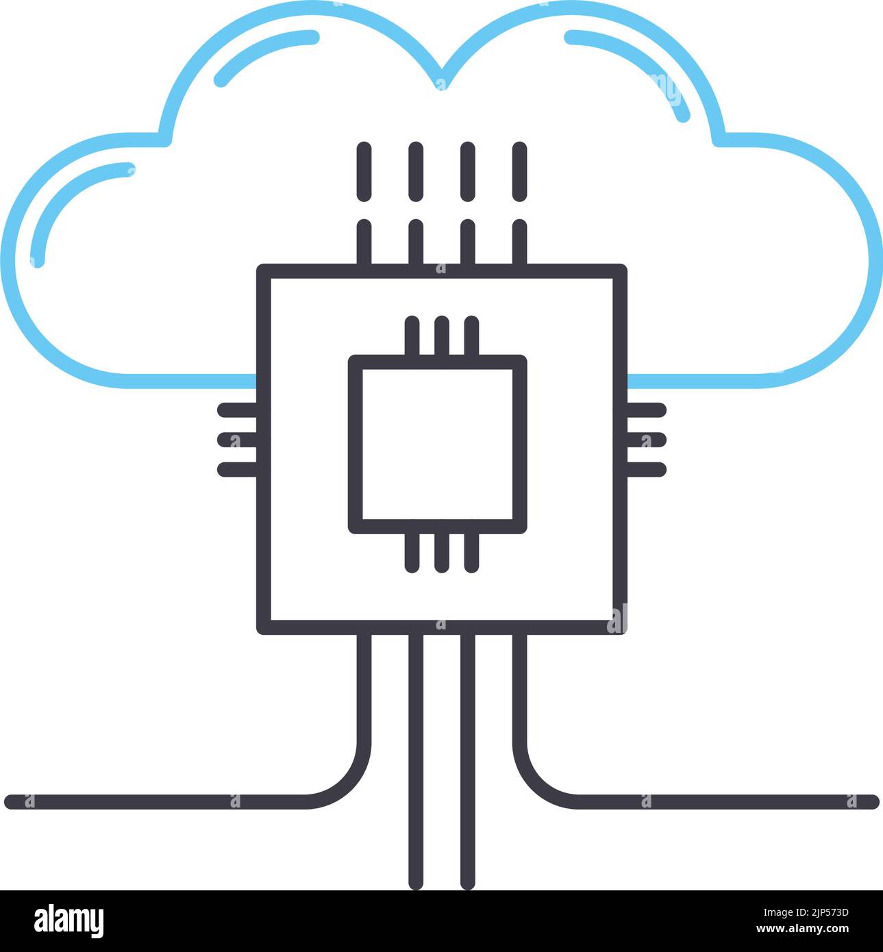 Network processor Stock Vector Images - Alamy
