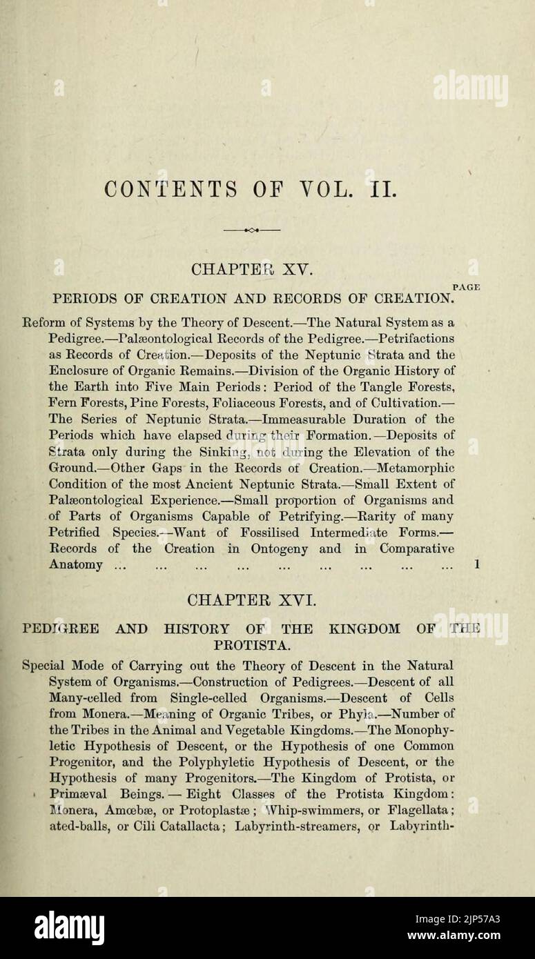 The history of creation, or, The development of the earth and its ...