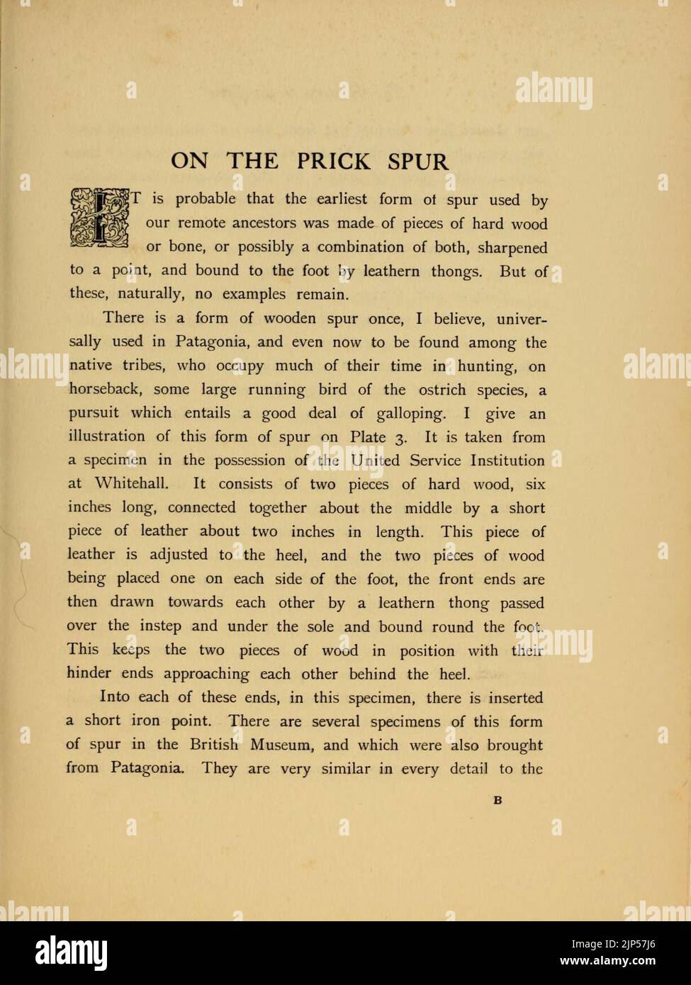 The history of the spur Stock Photo - Alamy