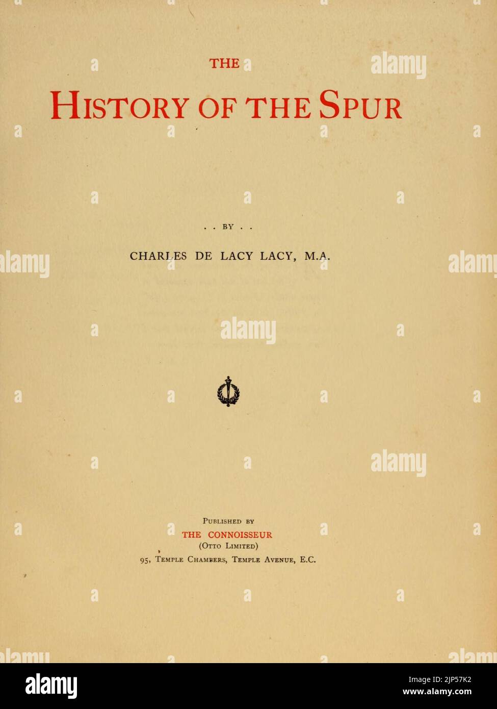 The history of the spur Stock Photo - Alamy