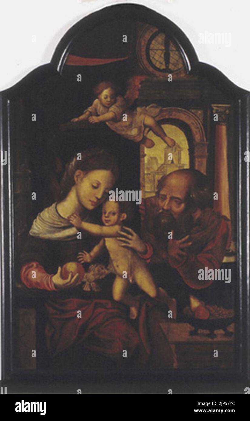 The Holy Family after Pieter Coecke van Aelst (I) Rijksdienst voor het Cultureel Erfgoed R4092 ...