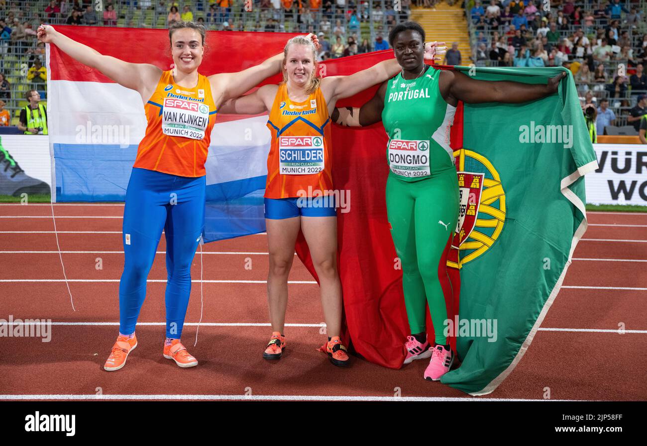Munich, Germany. 15th Aug, 2022. European Championships, European ...