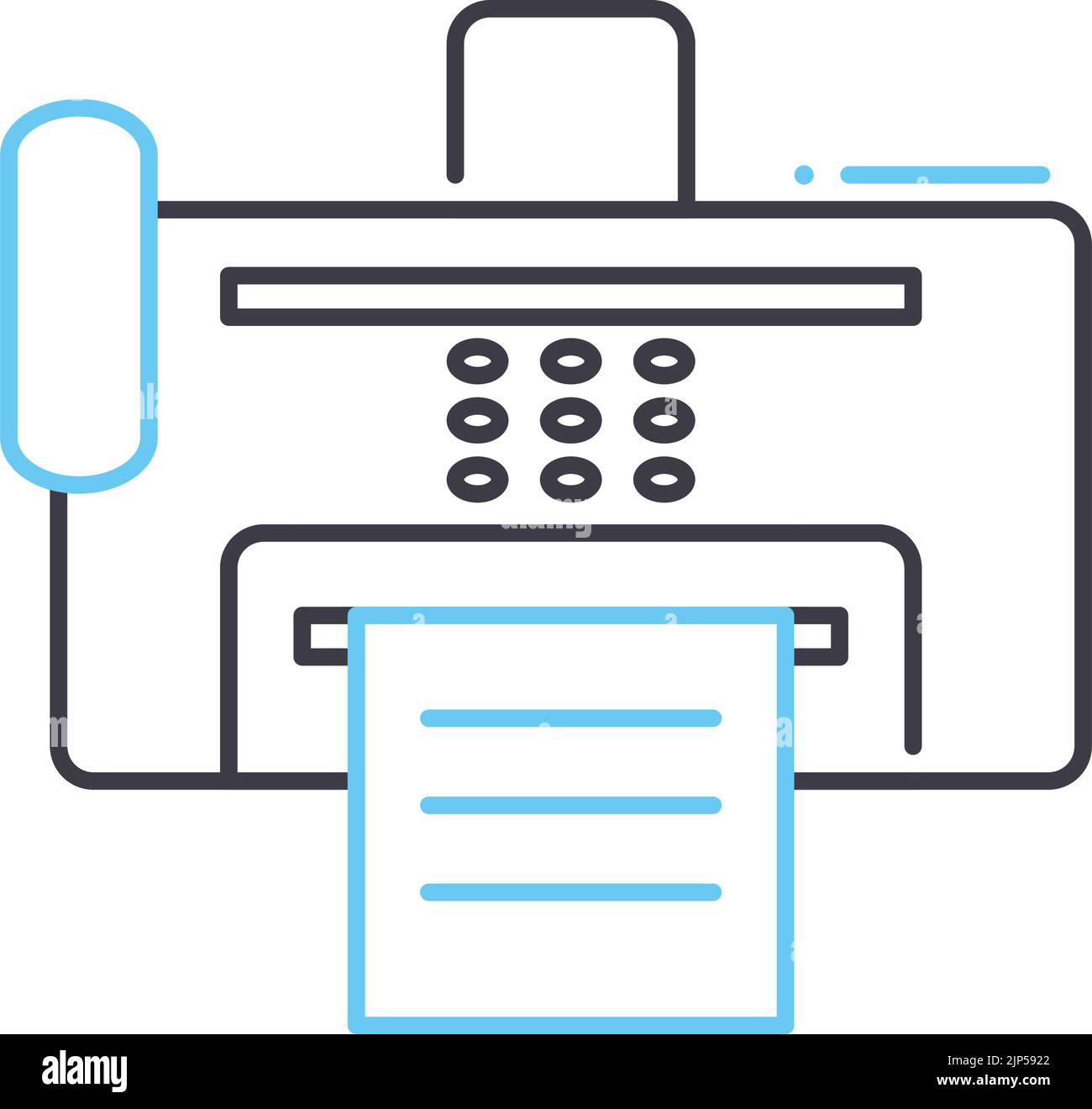 Phone outline Stock Vector Images - Alamy