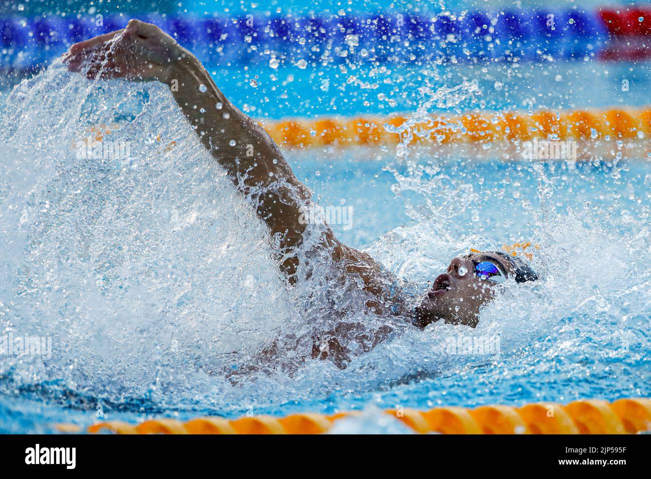 ROME, ITALY - AUGUST 15: Thomas Ceccon of Italy during the men's 50m ...