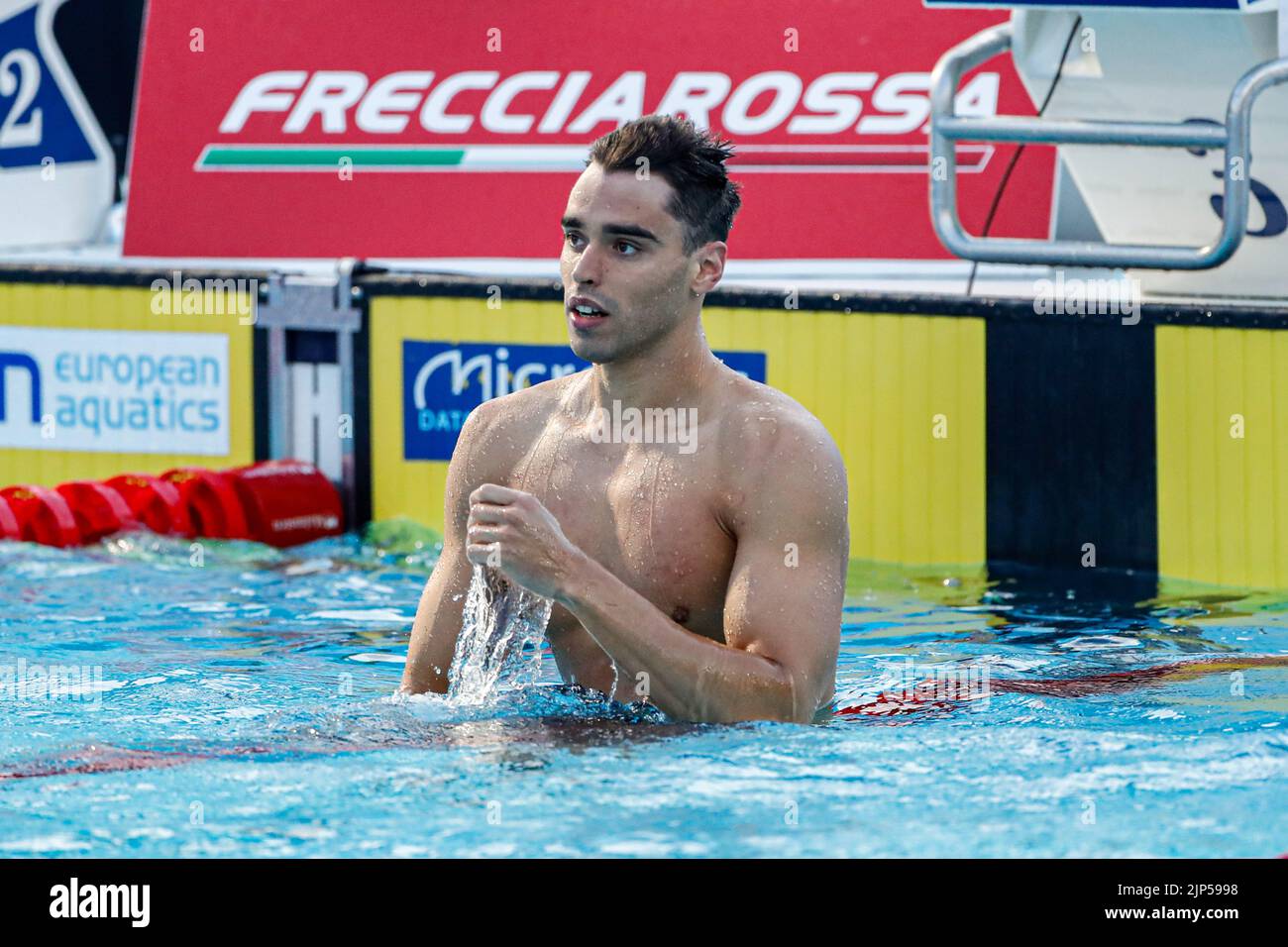 ROME, ITALY - AUGUST 15: Michael Leytrovskiy of Israel during the men's ...