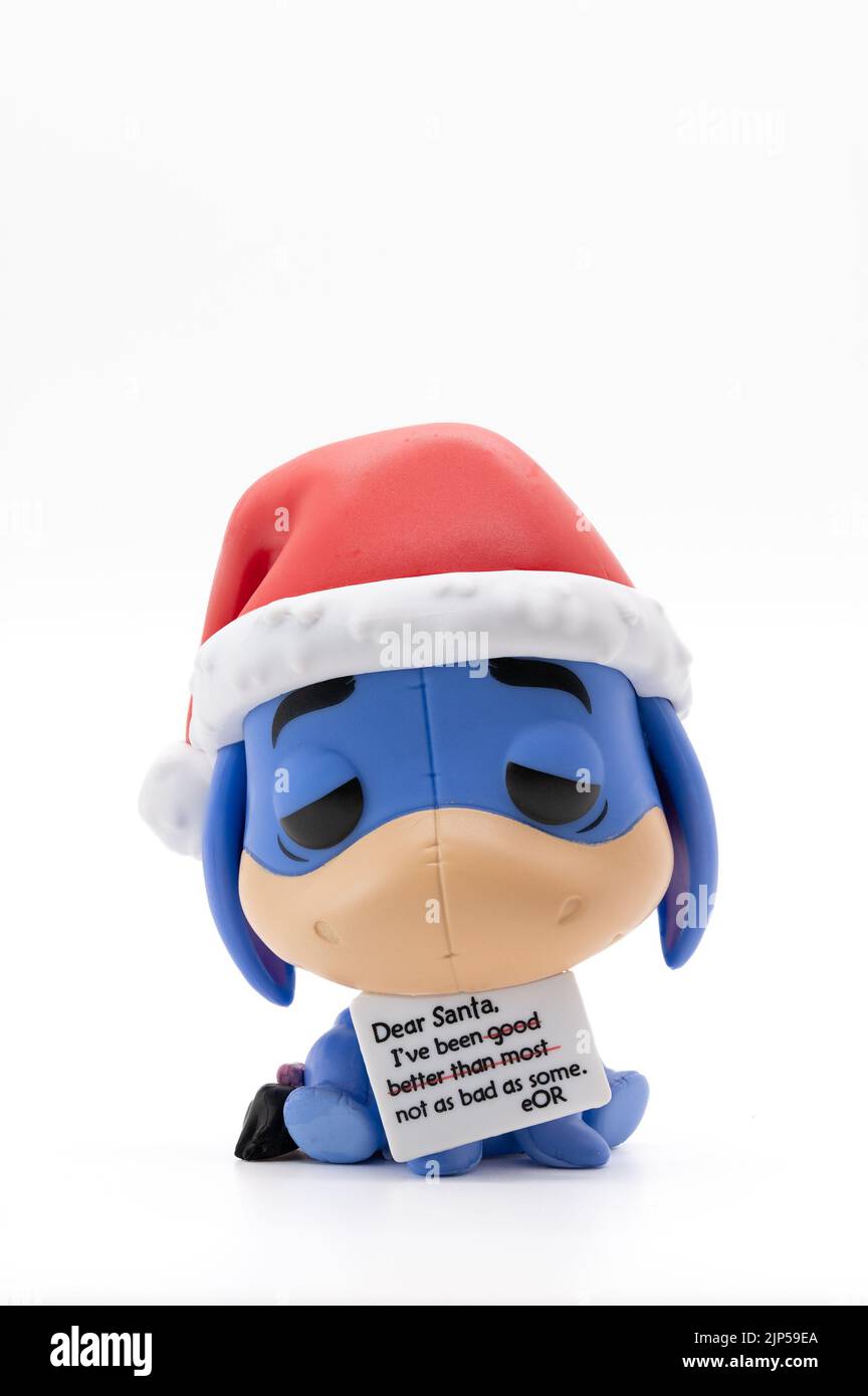 CHESTER, UNITED KINGDOM - JULY 31ST 2022: Eeyore funko pop character ...