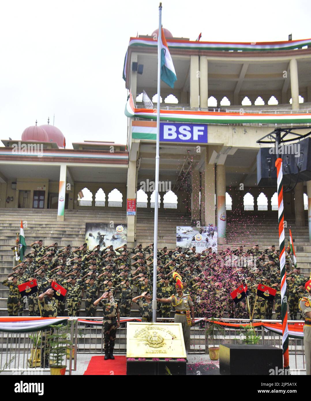 AMRITSAR, INDIA – AUGUST 15: Indian Border Security Force (BSF) DIG ...