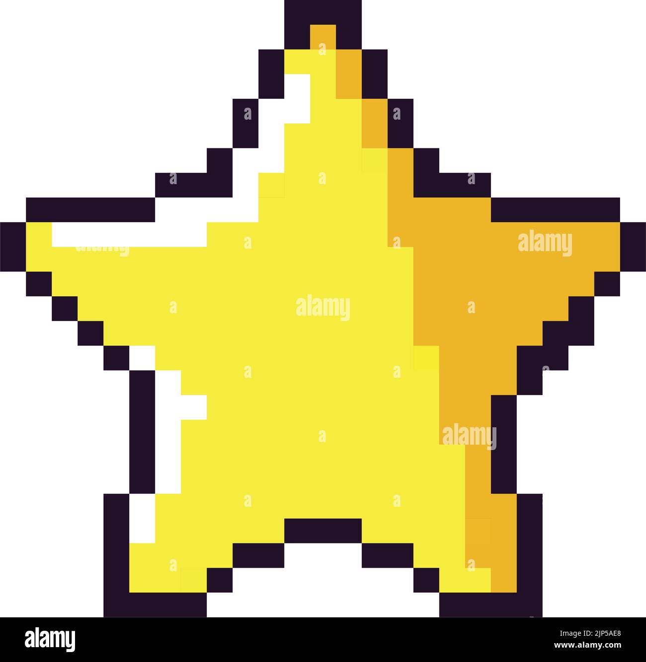 star pixel art Stock Vector Image & Art - Alamy