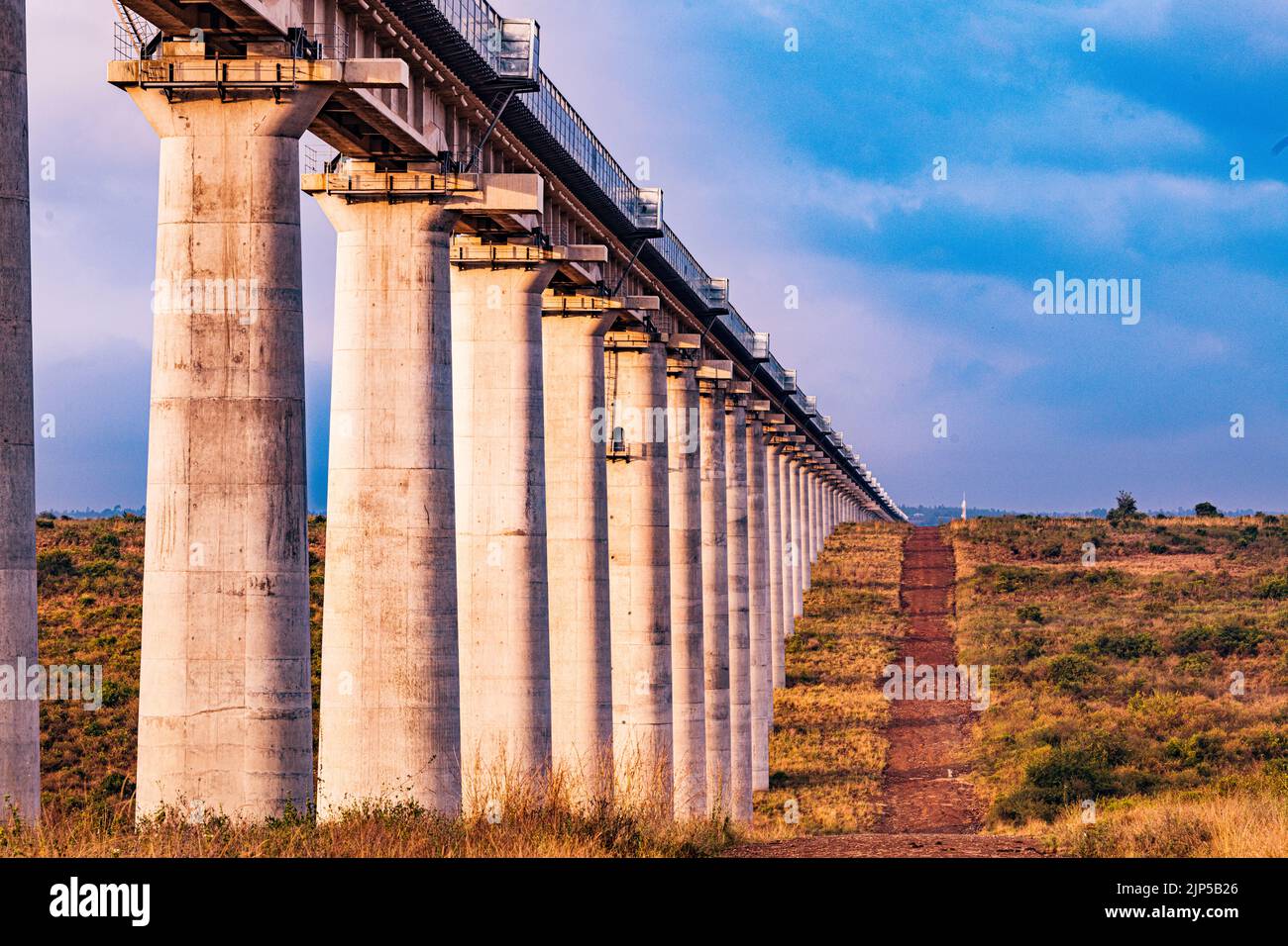 Nairobi National Park Kenya Railway Bridge Standard gauge railway ...