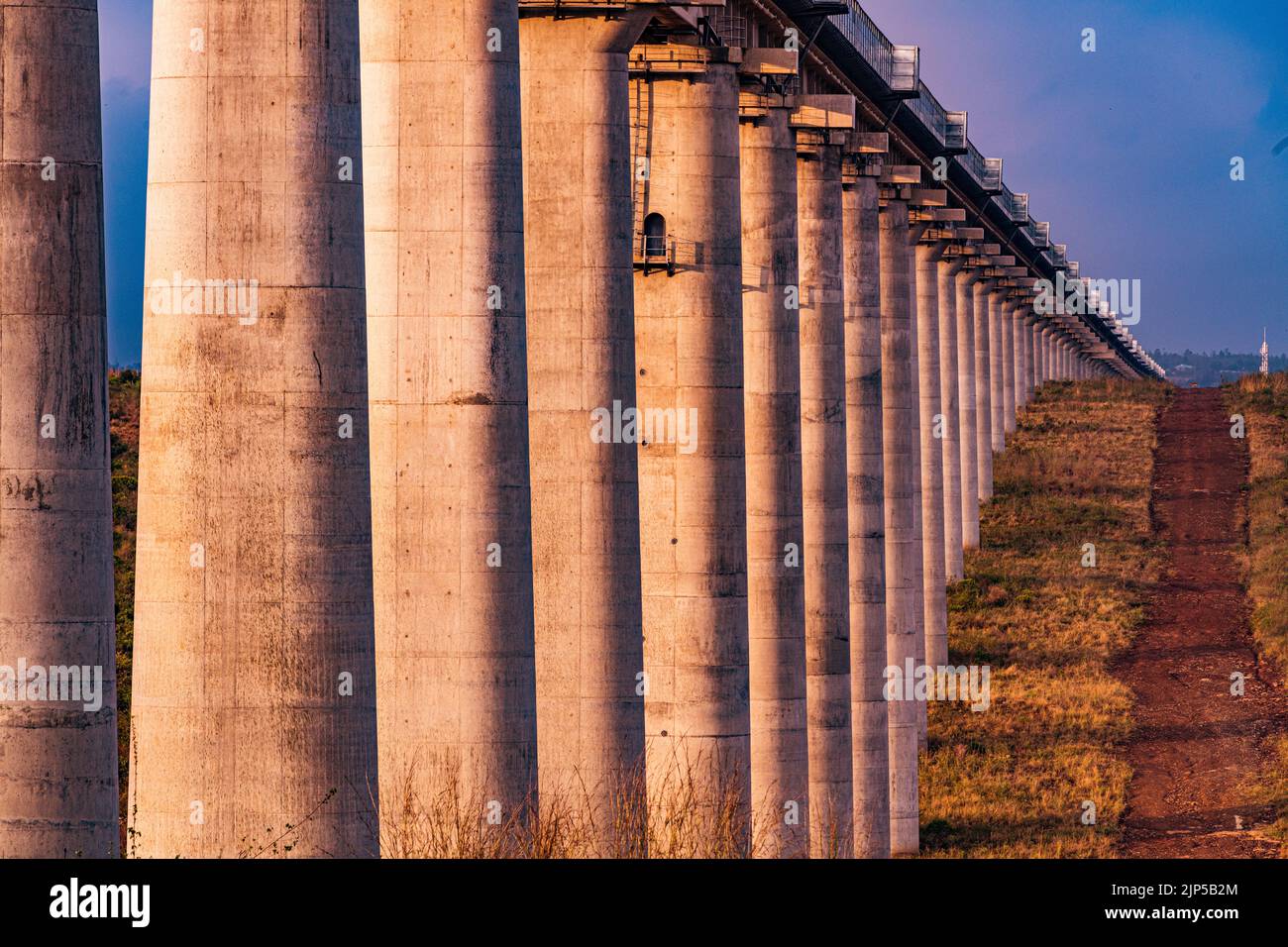Nairobi National Park Kenya Railway Bridge Standard gauge railway ...