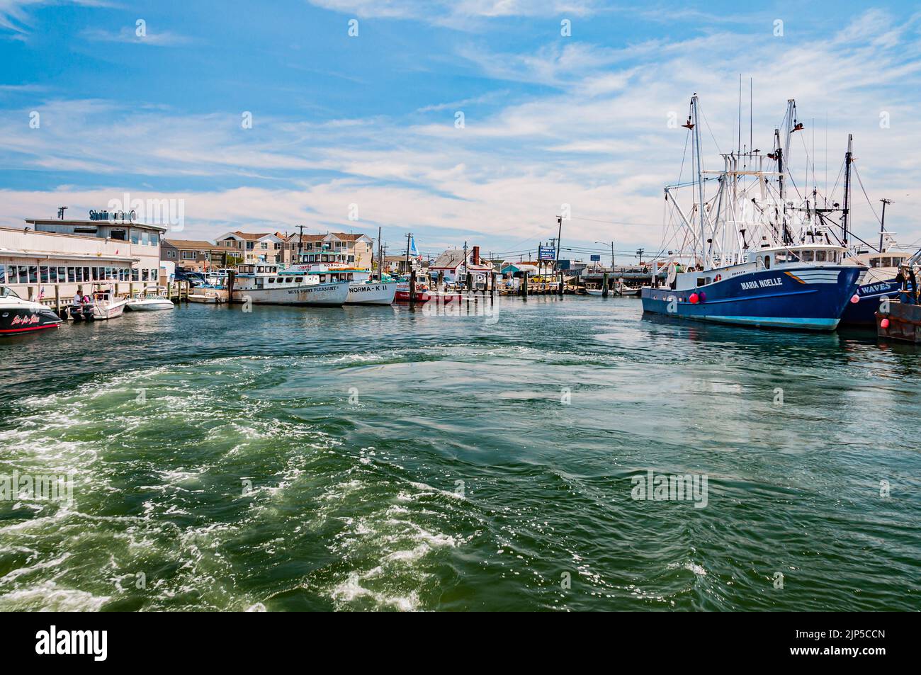 Fishing boats point pleasant new hi-res stock photography and images ...