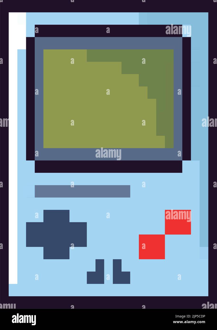 game console pixel art Stock Vector Image & Art - Alamy