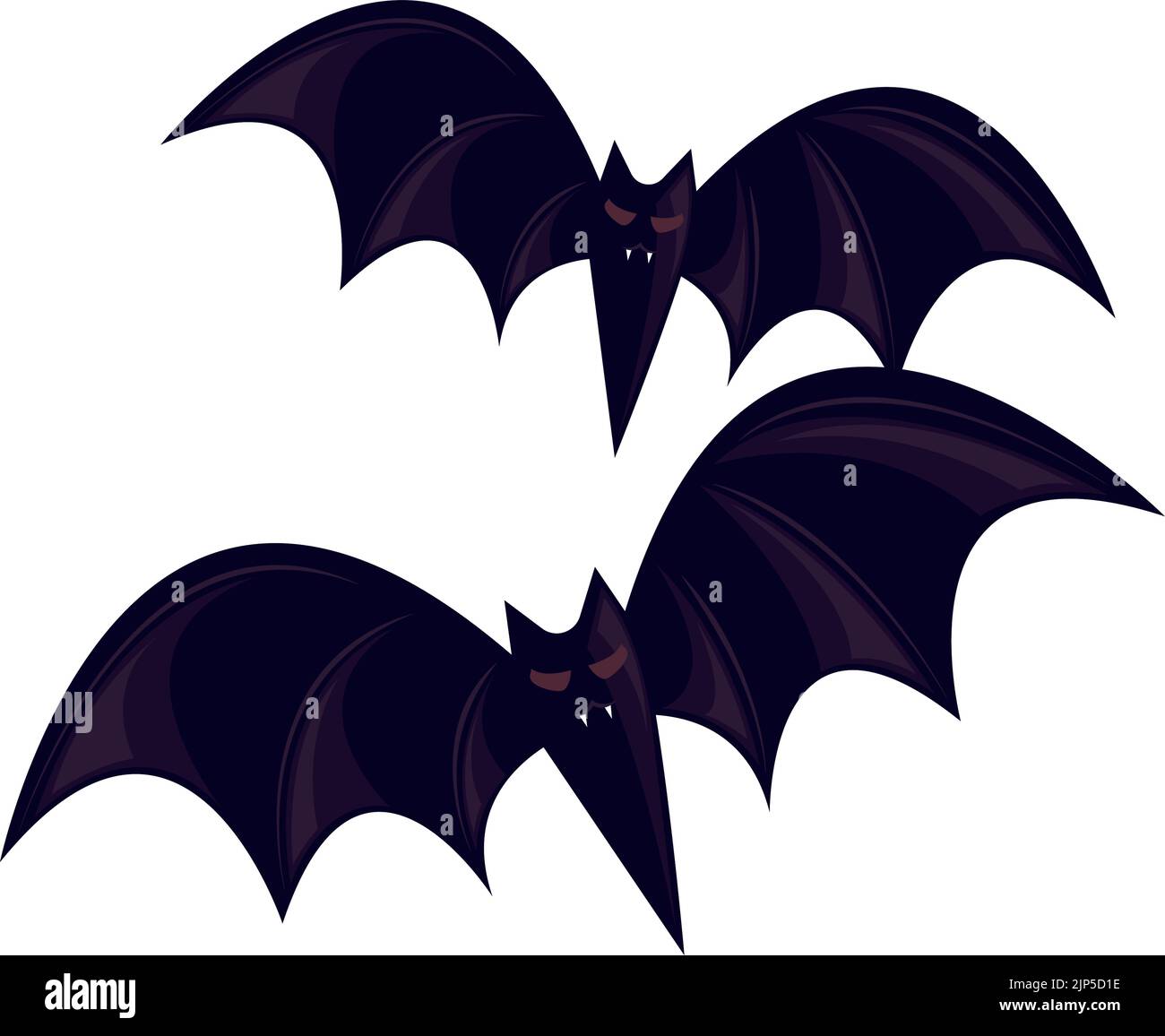 halloween flying bats Stock Vector Image & Art - Alamy