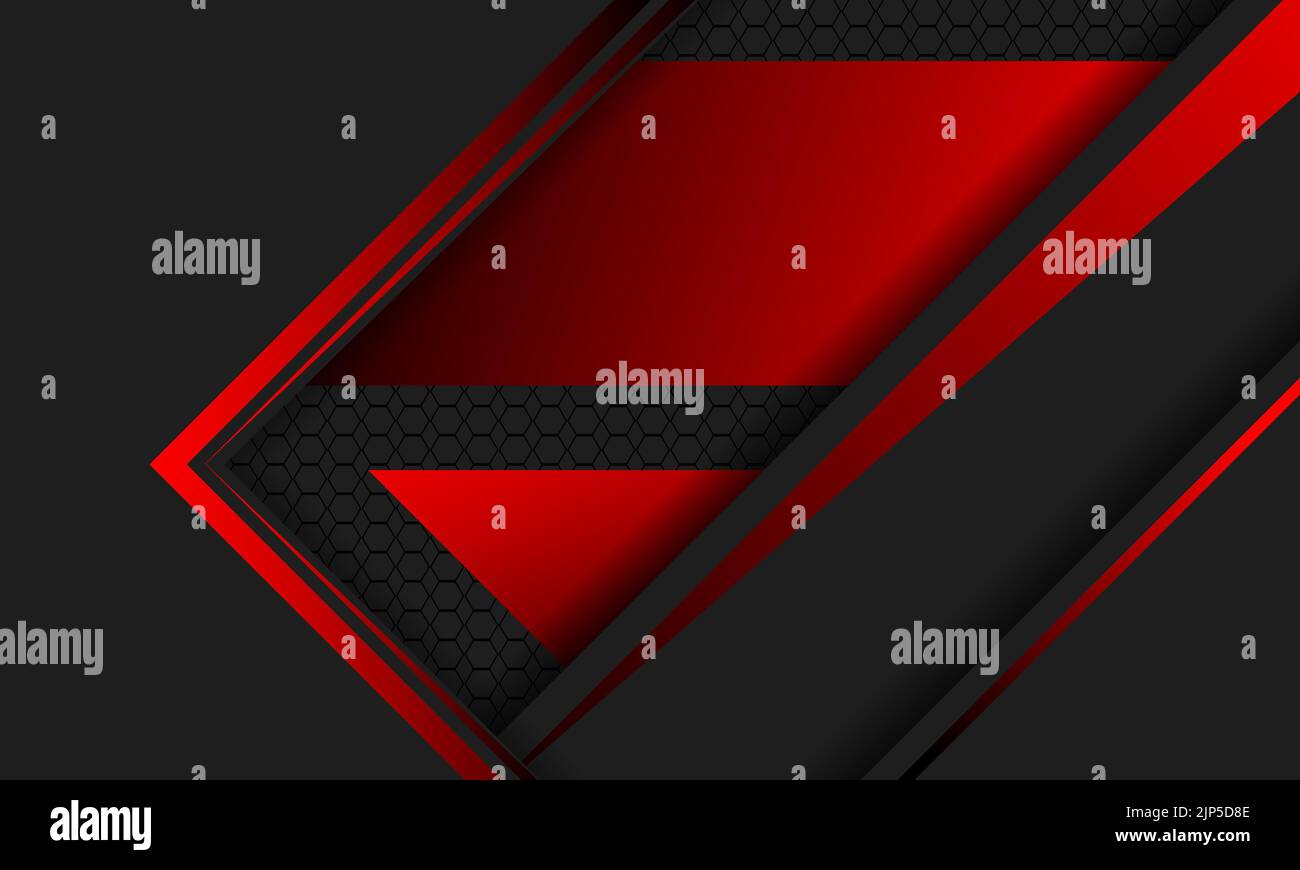 A simple graphic background with a gray and red design Stock Vector ...