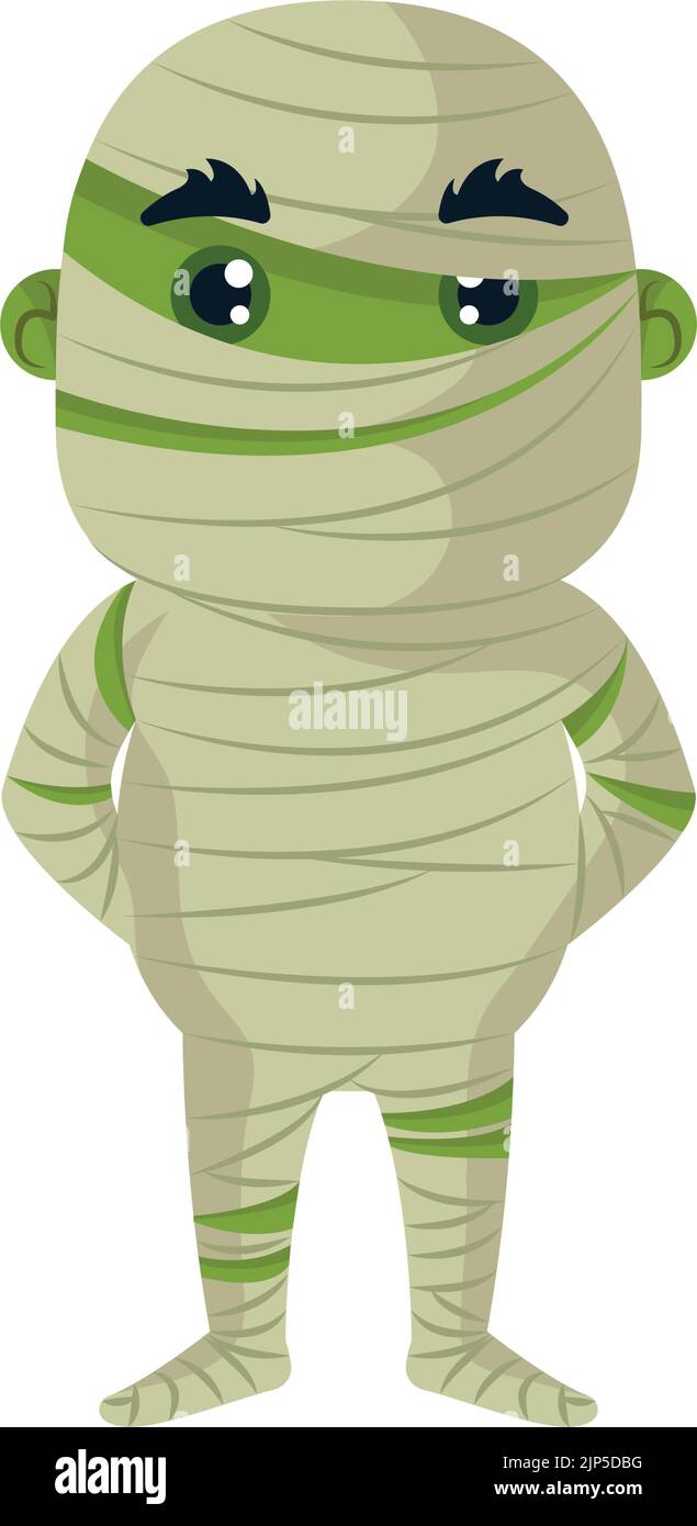 halloween mummy costume Stock Vector Image & Art - Alamy