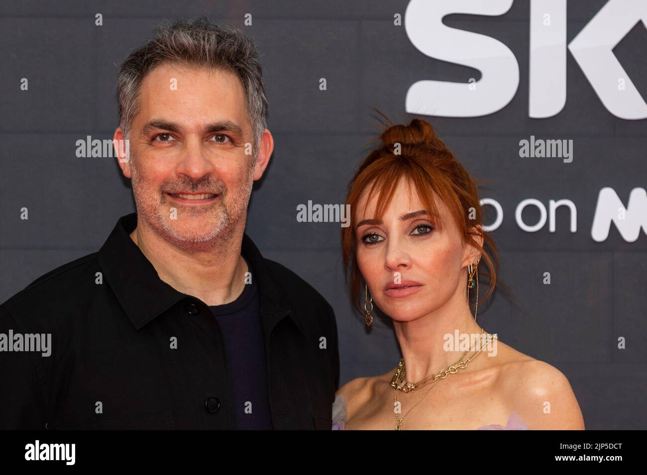 London, UK. 15 August 2022. Showrunner (L) Miguel Sapochnik and cast ...