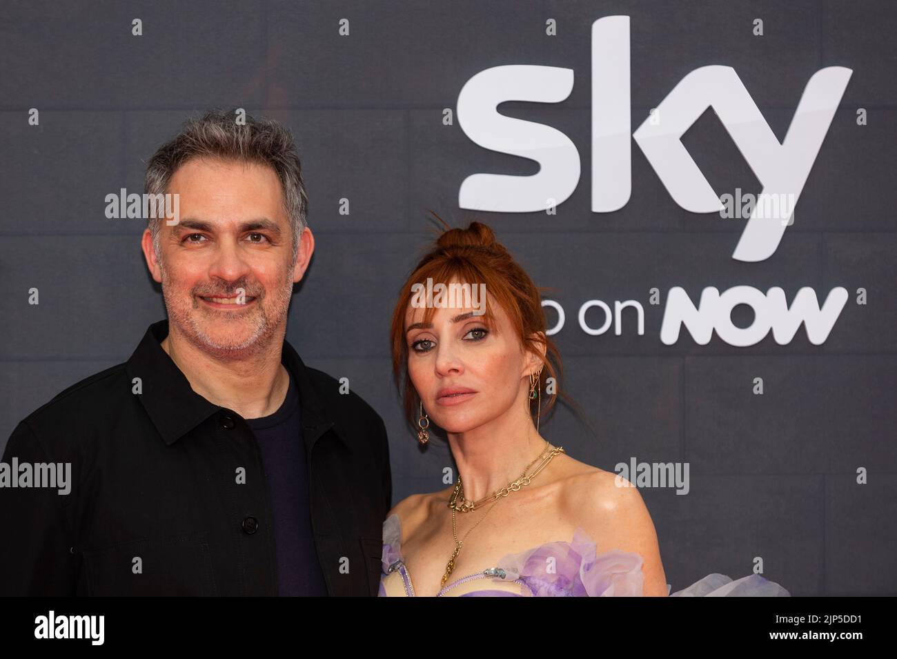 London, UK. 15 August 2022. Showrunner (L) Miguel Sapochnik and cast ...