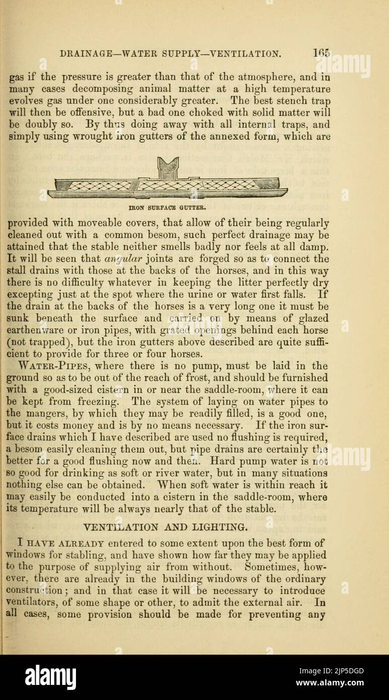 The horse, in the stable and the field (Page 165 Stock Photo - Alamy