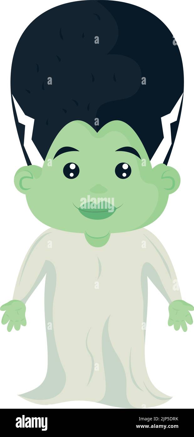 halloween monster costume Stock Vector Image & Art - Alamy