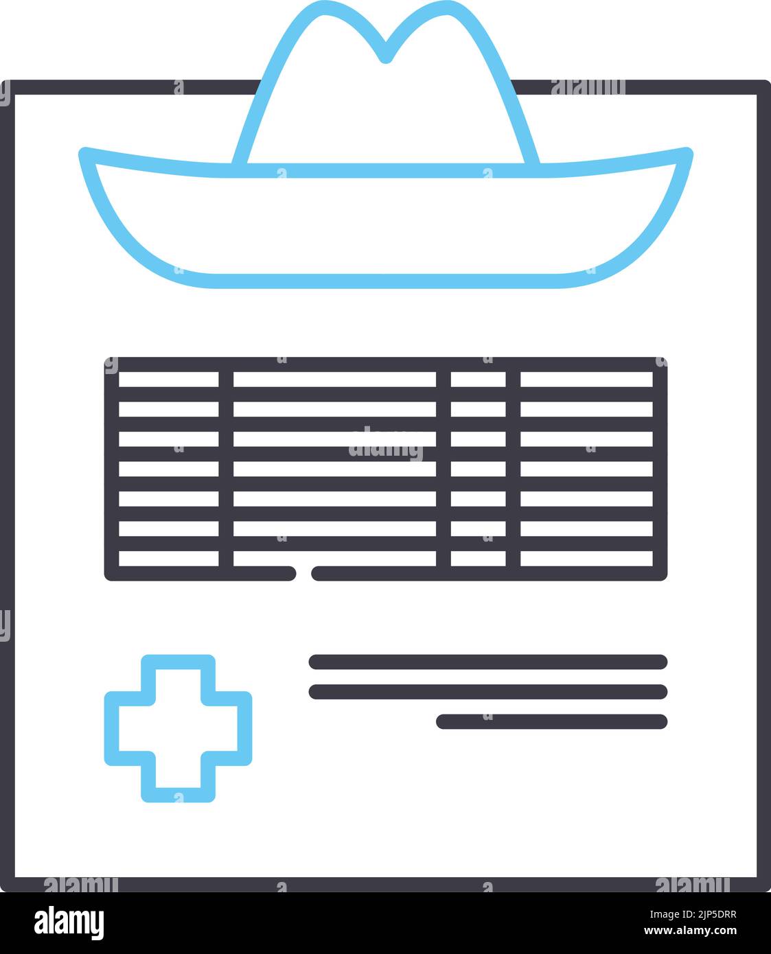 confidentially line icon, outline symbol, vector illustration, concept ...