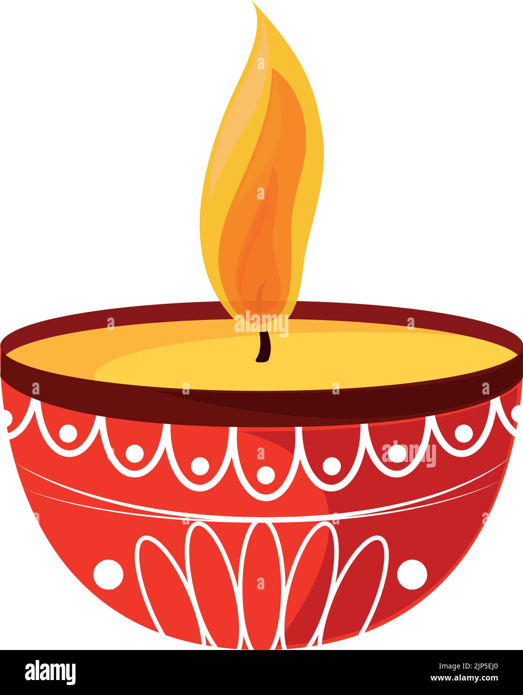 diwali lamp vector icon Stock Vector Image & Art - Alamy