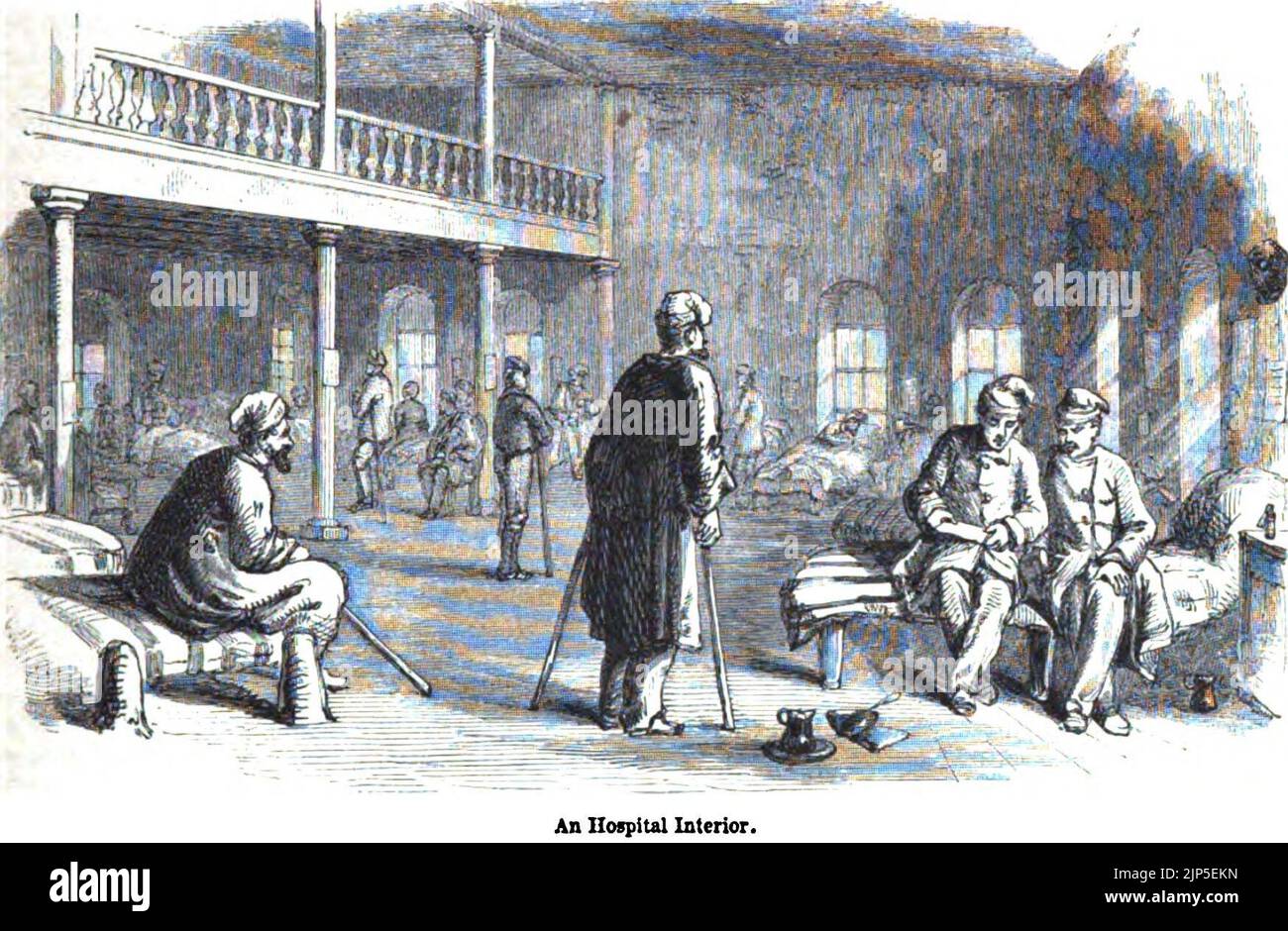 The Hospital Interior. George Dodd. Pictorial history of the Russian ...