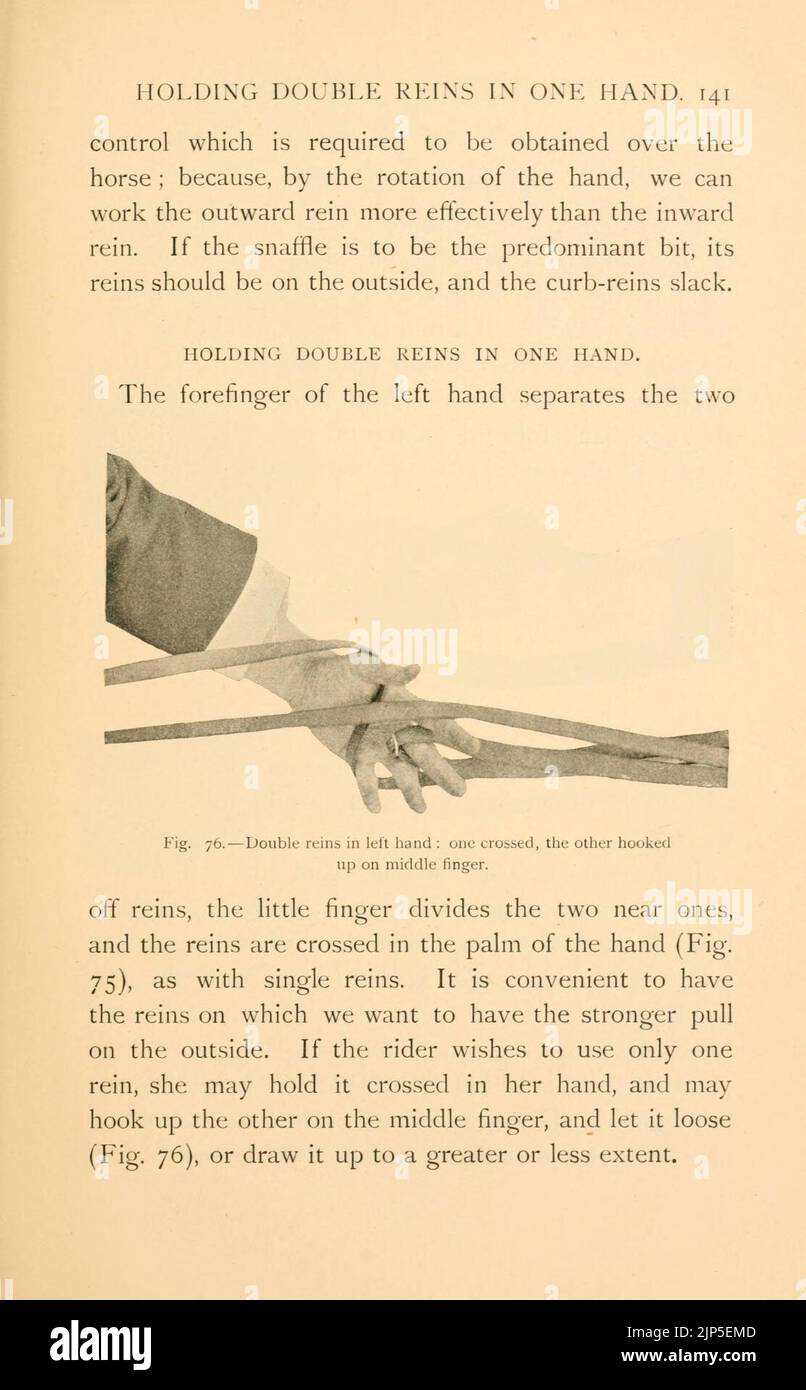 The horsewoman (Page 141 Stock Photo - Alamy