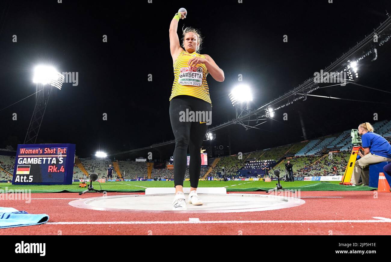 Munich, Germany. 15th Aug, 2022. European Championships, European ...