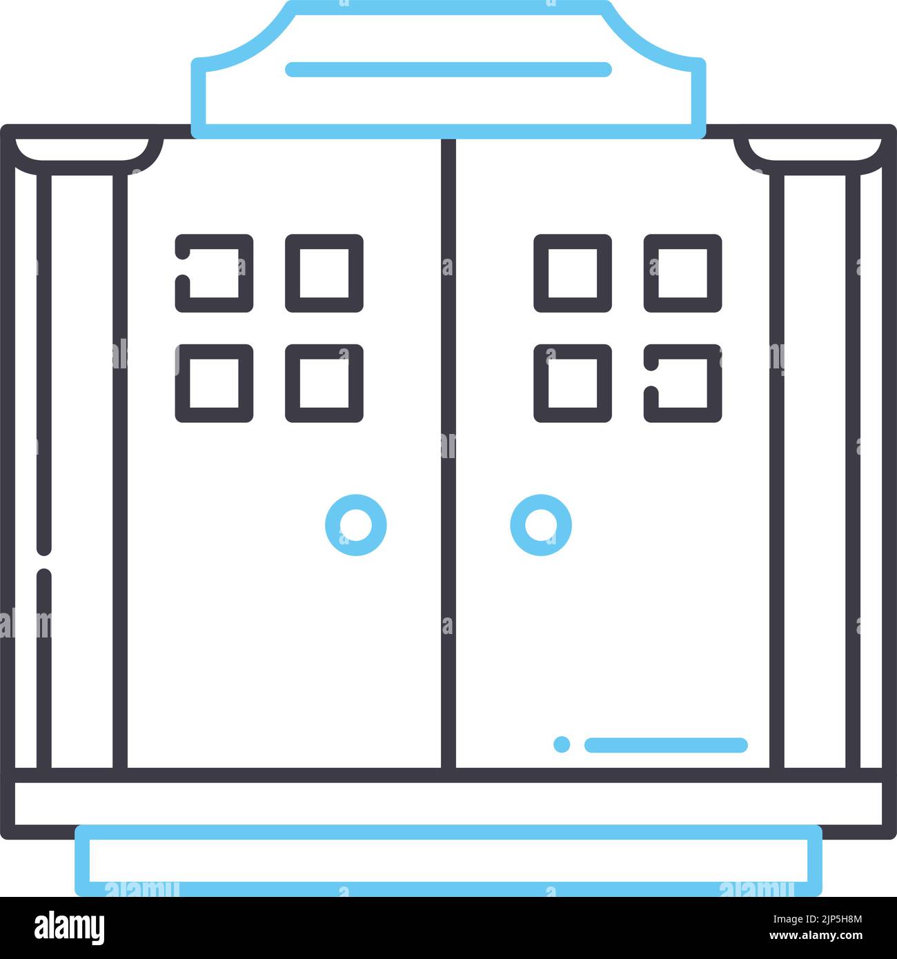 Ui exit symbol Stock Vector Images - Alamy