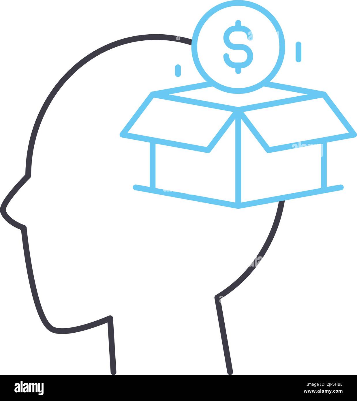 Man and light bulb logo design concept for business hi-res stock ...