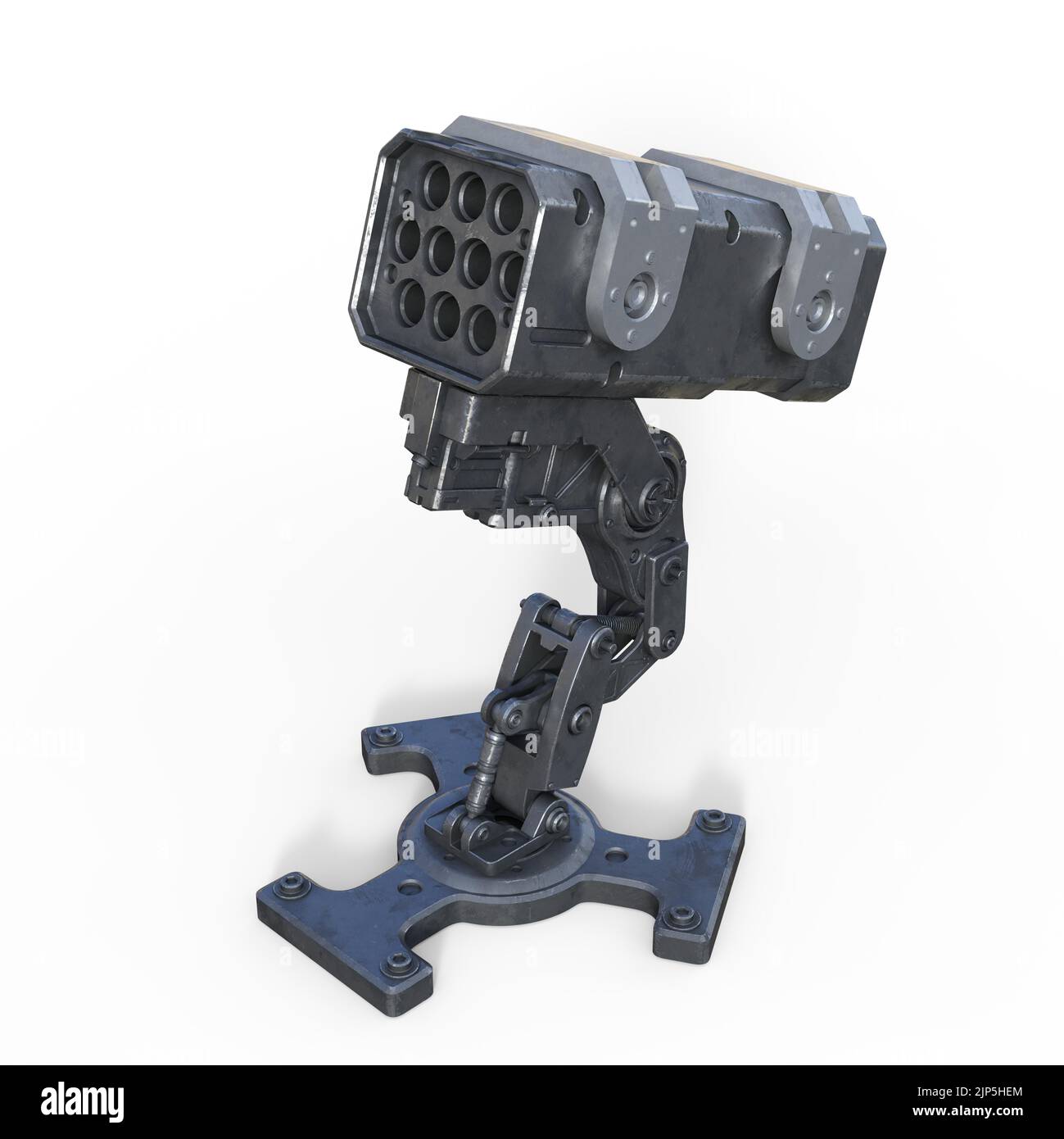 3D-illustration of an alien science fiction starship weapon Stock Photo ...