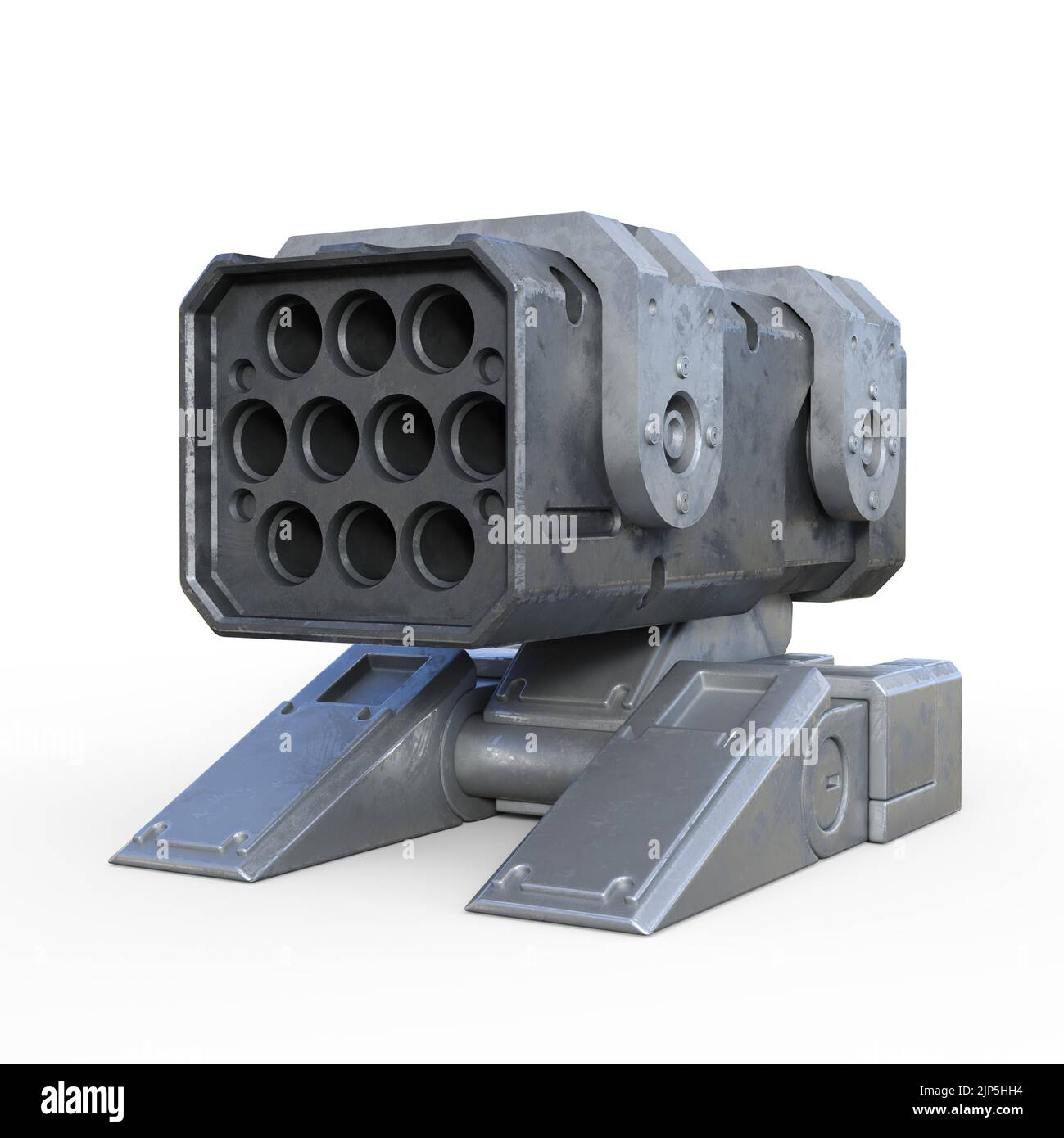 3D-illustration of an alien science fiction starship weapon Stock Photo ...