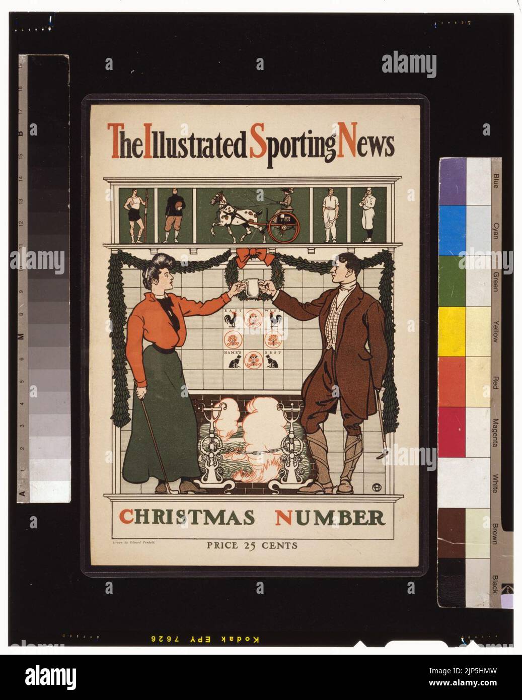 The Illustrated Sporting News. Christmas number - Drawn by Edward ...