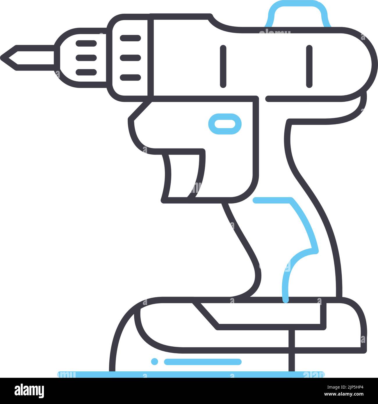 Portable Electric Drill Drawing
