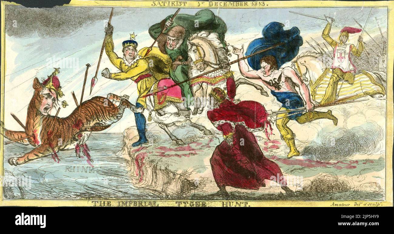 The Imperial Tyger Hunt (NAPOLEON 142 Stock Photo - Alamy