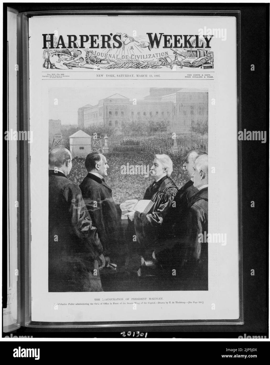 The Inauguration of President McKinley. Chief Justice Fuller ...