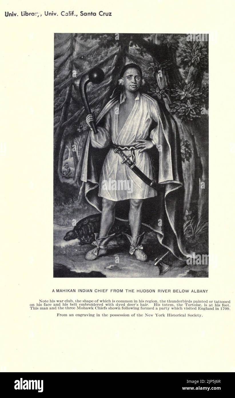 The Indians of Manhattan island and vicinity Stock Photo - Alamy